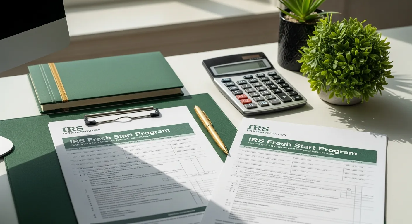 IRS Fresh Start Program 2026: Eligibility, Benefits & How to Apply